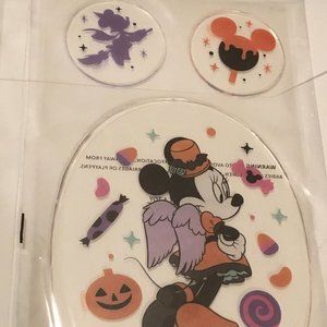 Ruz | Holiday | Lot Of 2 Disney Halloween Window Gel Clings Mickey ...
